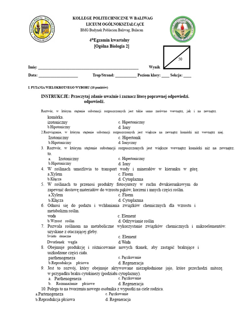 Gen Bio II | PDF