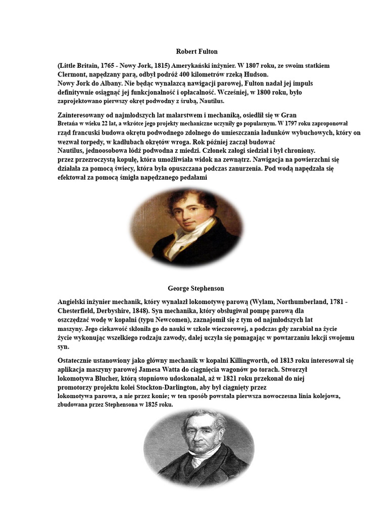Robert Fulton | PDF