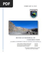 Types of Stones for Road Construction | PDF | Rock (Geology) | Geology