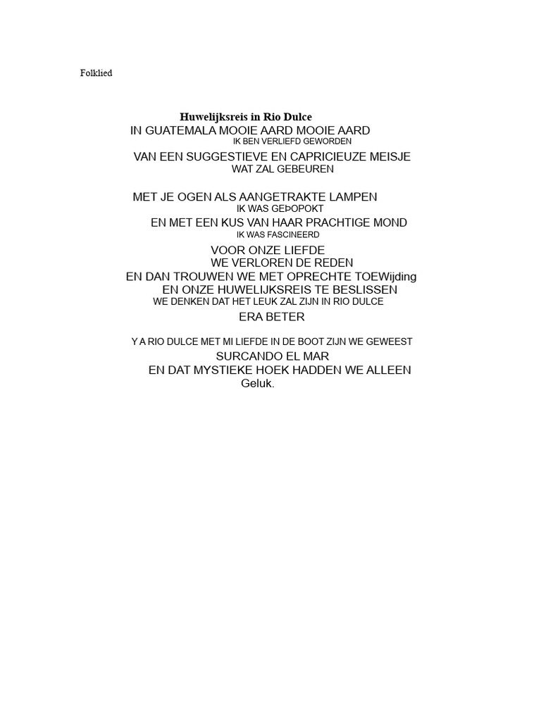 Volkslied | PDF