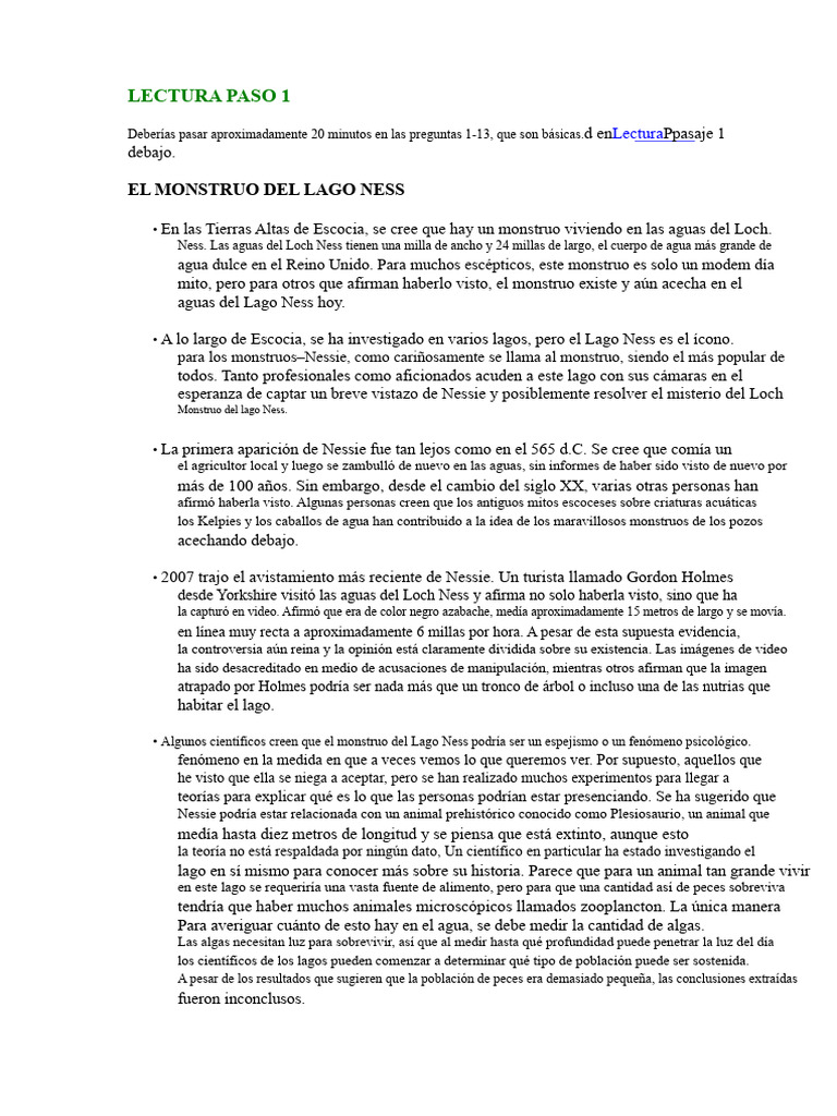 IELTS Prueba de Lectura Práctica 58 Con Clave de Respuestas | PDF ...