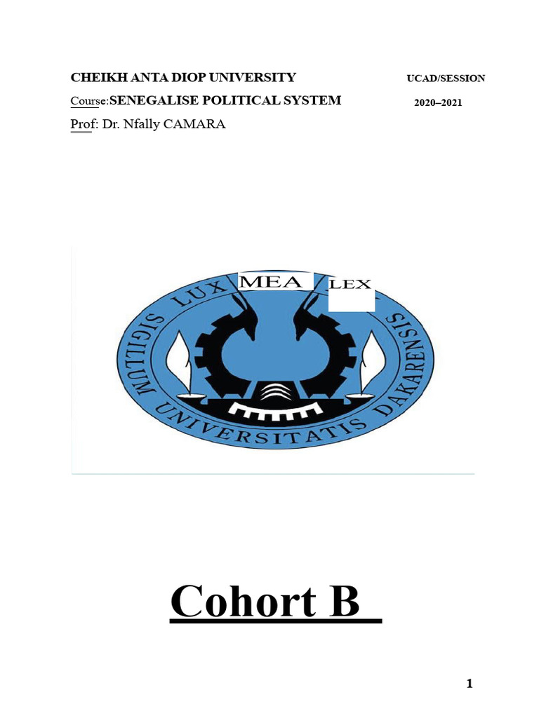 Senegal's Political System Overview | PDF | Senegal | Heads Of State