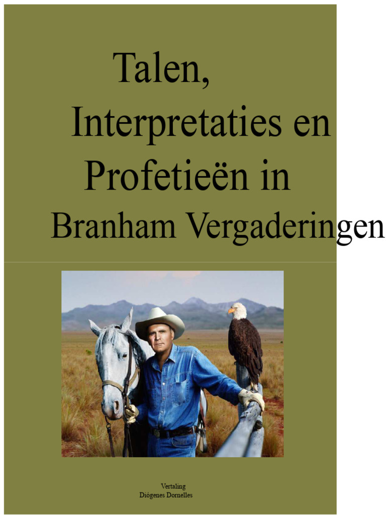 Talen, Interpretaties en Profetieën in de Branham Vergaderingen | PDF