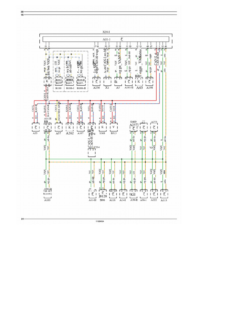 BMW 116i N43 B16AA - 2004 Tot 2010 - CAN-bus - Elektrisch Schema PDF | PDF