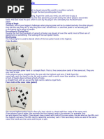 Poker Card Names and Values Explained | PDF | Playing Cards | Gambling