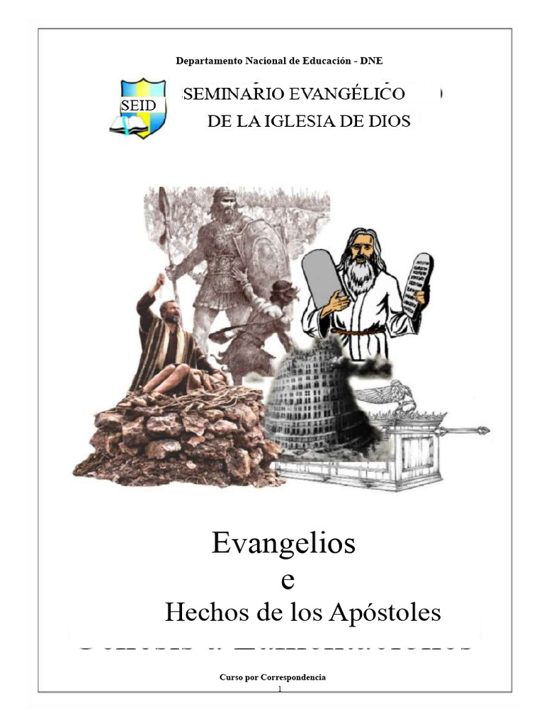 6.VOLUMEN VI - LECCIÓN 11 Y 12 Evangelios y Hechos | PDF | Bernabé ...