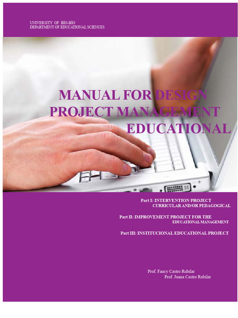 Educational Project Management Manual | PDF | Curriculum | Pedagogy