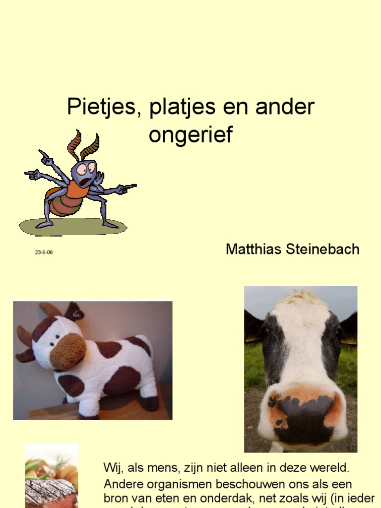 Pietjes, Platjes en Ander Ongerief | PDF