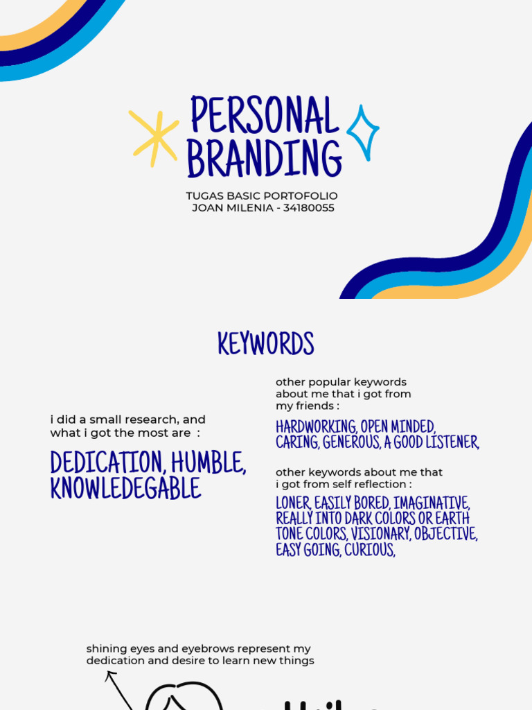 Personal Branding Portfolio of Joan Milenia | PDF