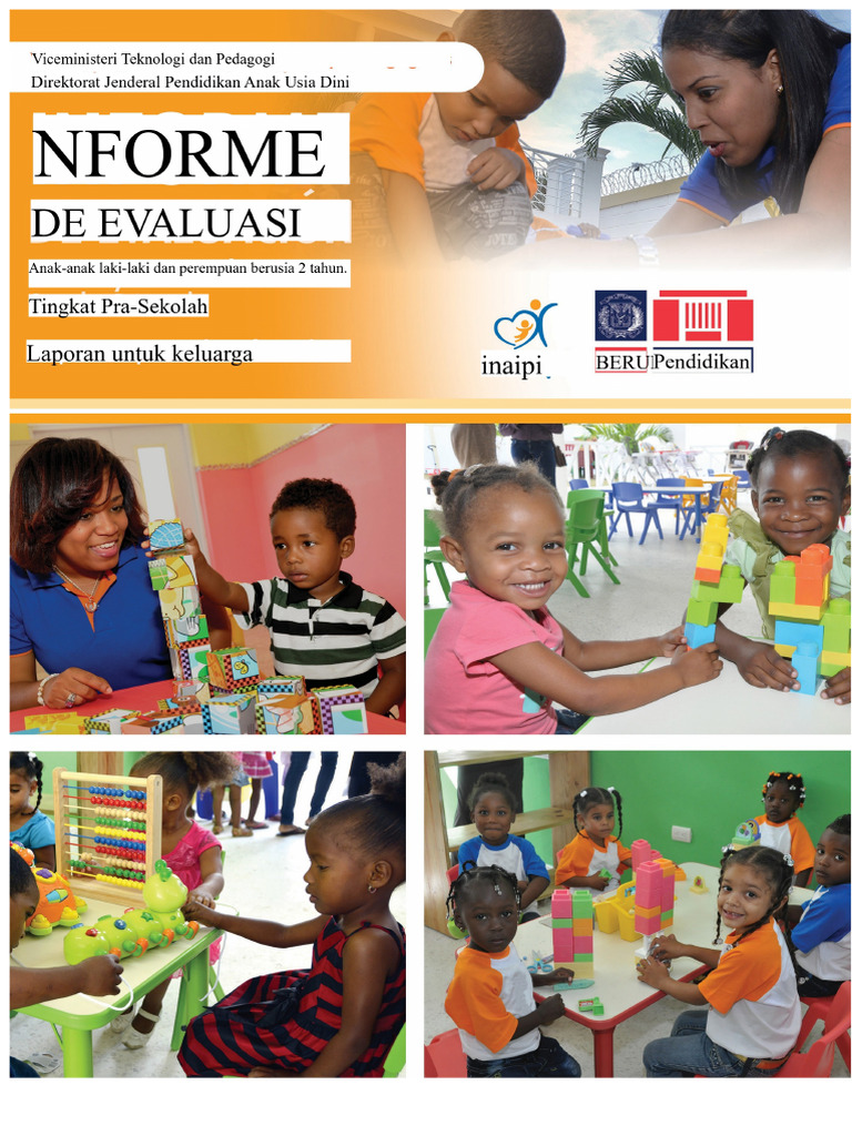 Model Laporan Pedagogis Untuk 2 Tahun | PDF