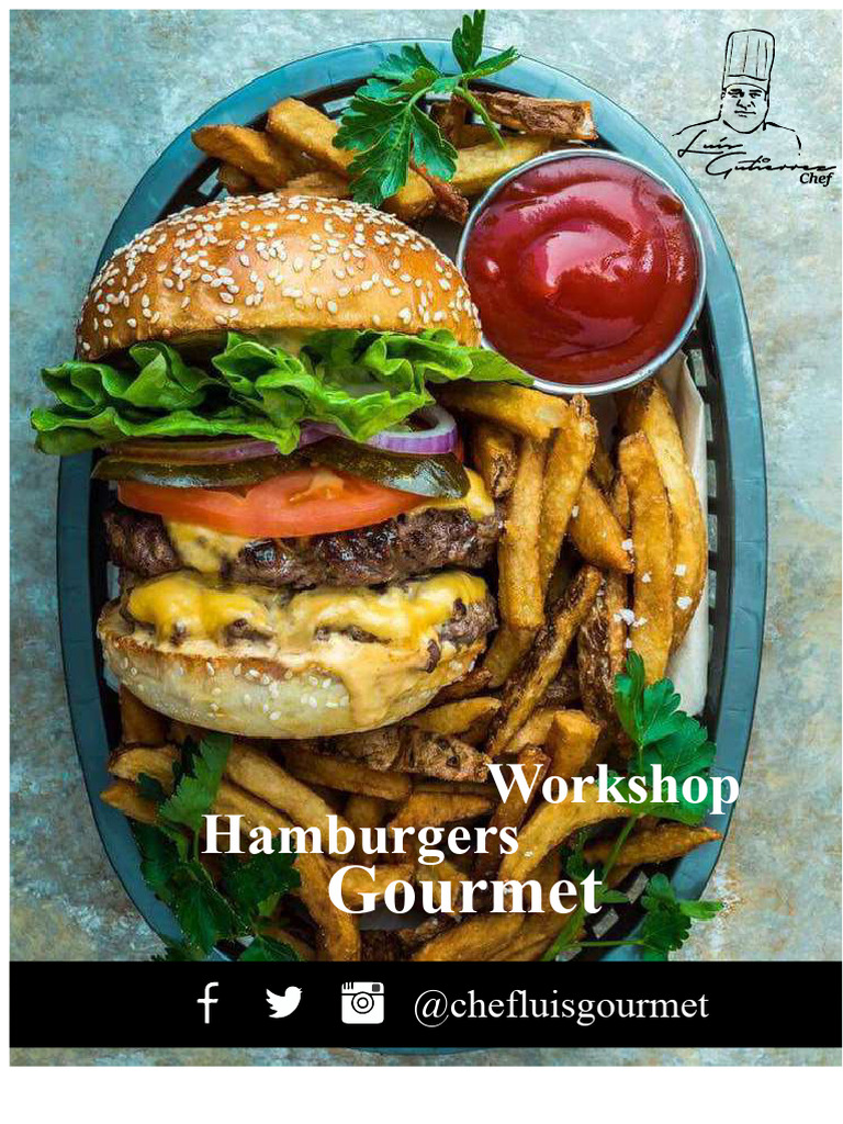 Gourmet Burger Workshop | PDF | Hamburgers | Breads