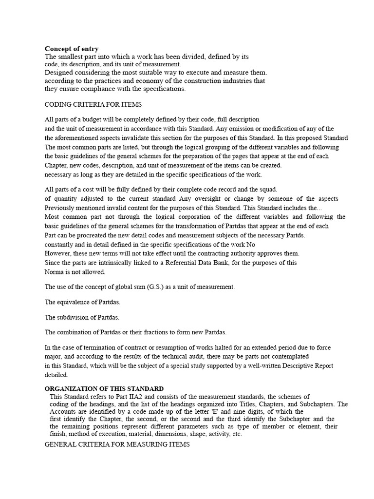 Coding Criteria For Items | PDF | International System Of Units ...