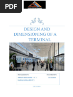 Airport Terminal Component Dimensions | PDF