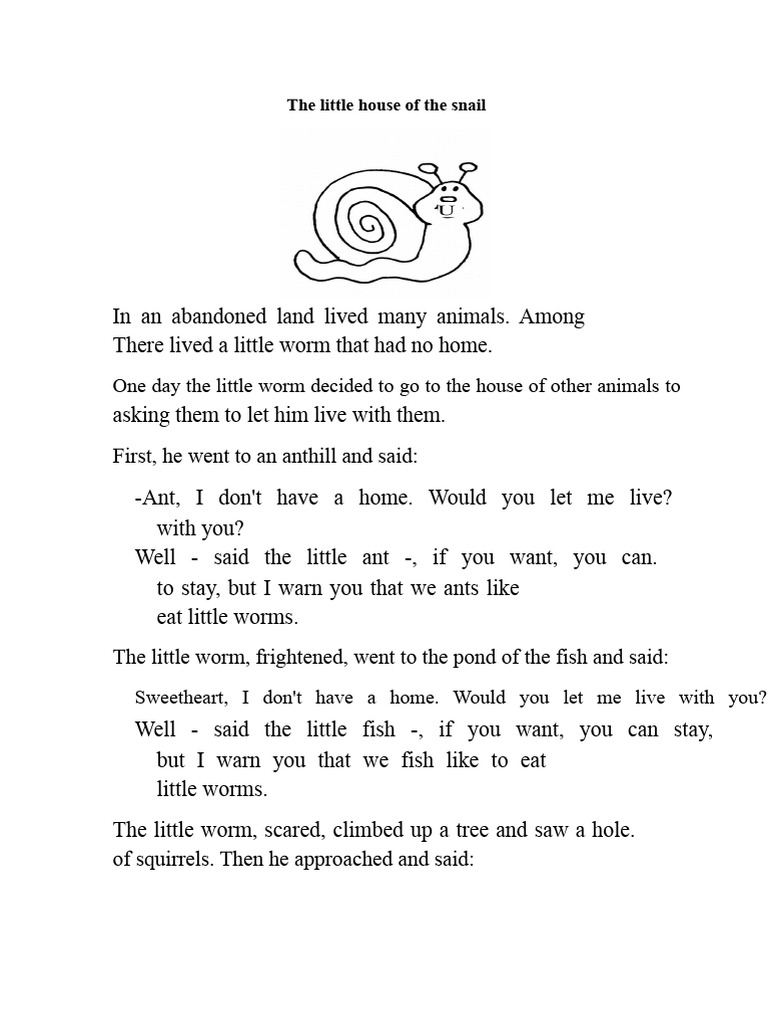 The Snail House | PDF
