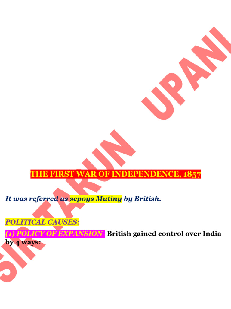 Entire History Icse Class 10-2025 | PDF | British Raj