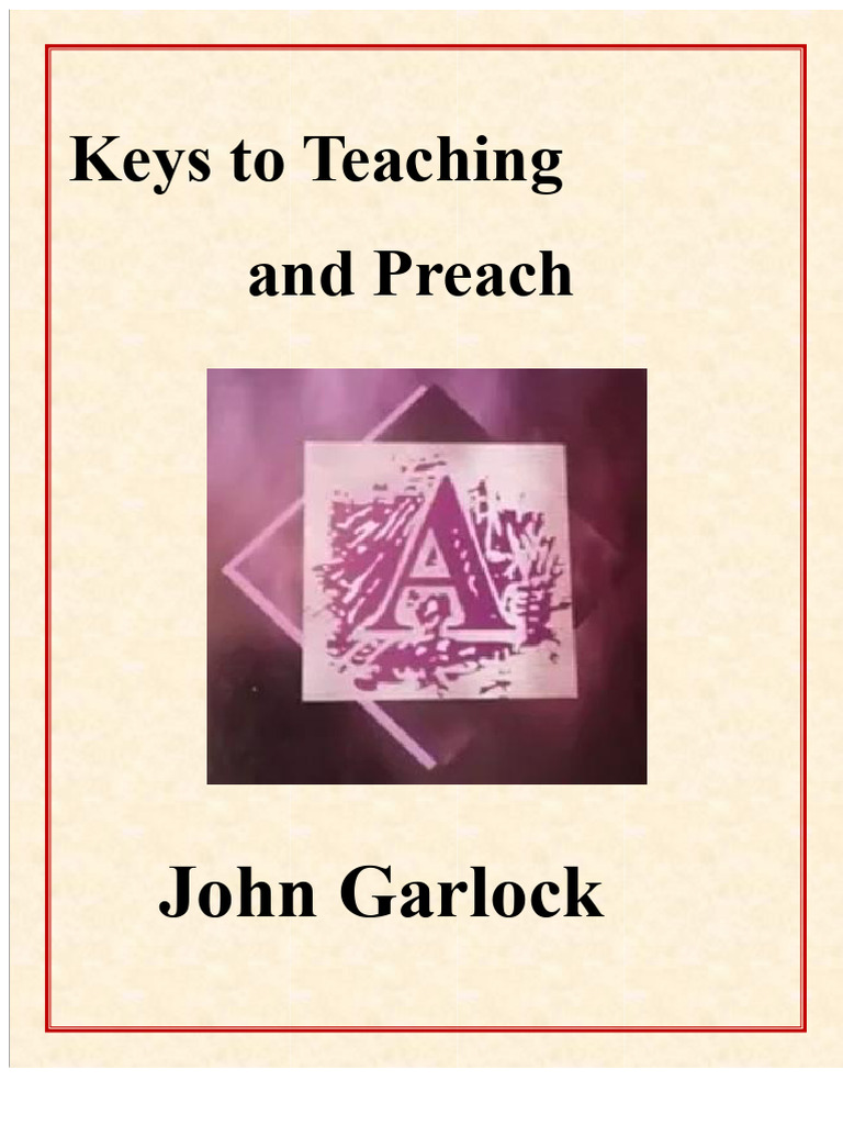 Keys to Effective Preaching Techniques | PDF | Sermon | Bible