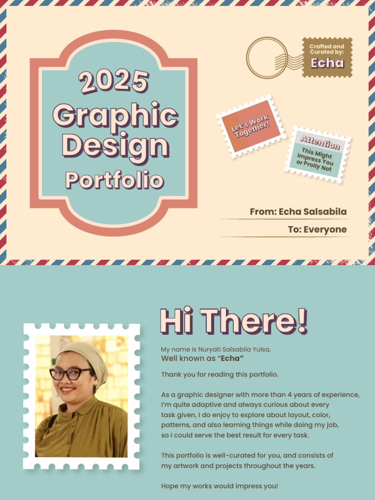 Echa Salsabila's Graphic Design Portfolio | PDF