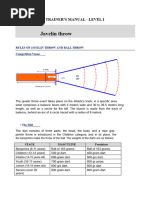 Javelin Throw Technique and Training Guide | PDF