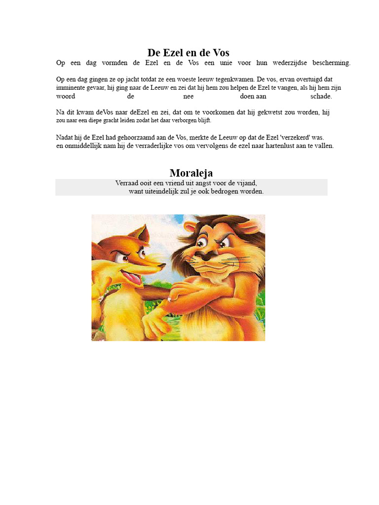 5 Fabels. | PDF