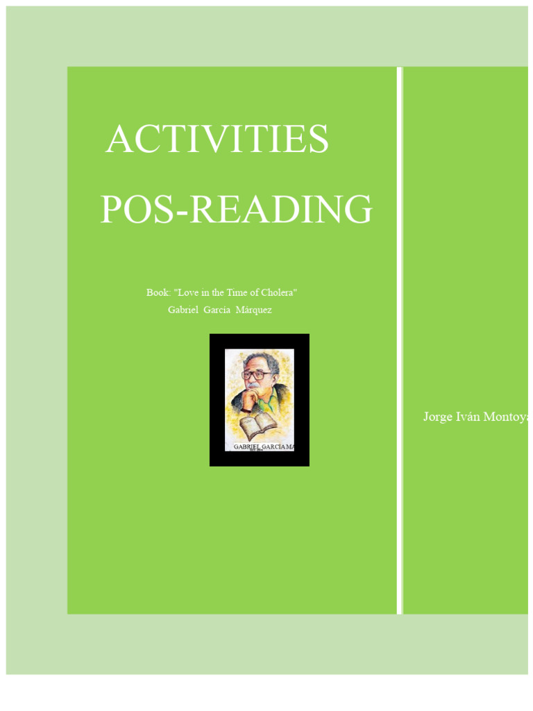 Post-Reading Activities. Love in The Time of Cholera | PDF