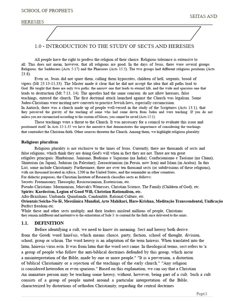 Handbook On Sects and Heresies | PDF | Islam | Quran