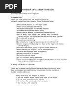 4 Cardinal Rules of Gun Safety | PDF