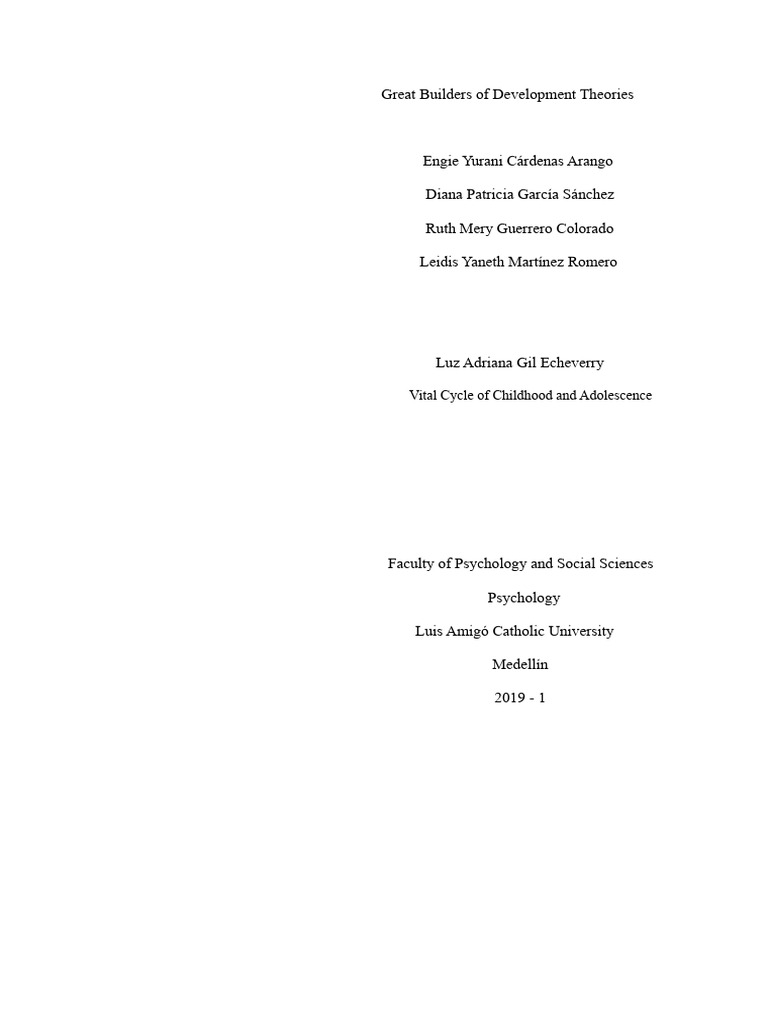 Theories of Development Comparative Table Assignment 1 Unit 1 Engie Mery Diana Leidis 26022019 ...