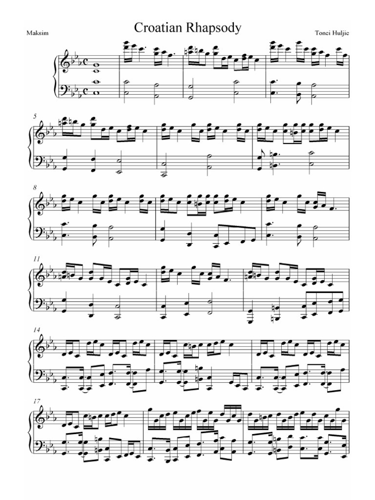 Maksim Croatian Rhapsody@Poppiano.org
