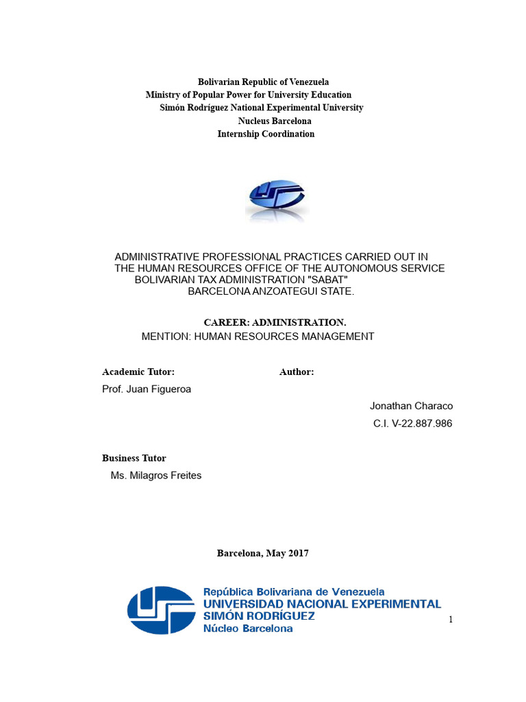 Internship Report: Human Resources Management | PDF | Employment | Payroll