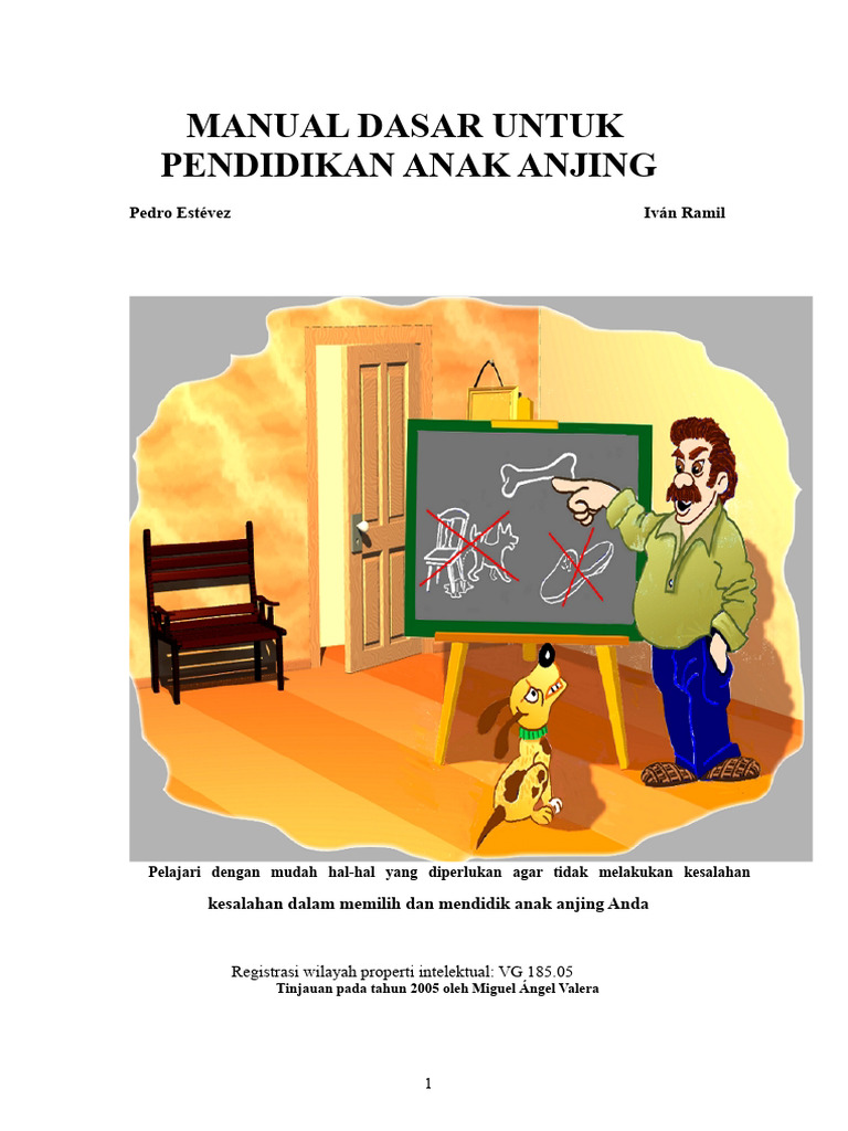 Manual Dasar Untuk Pendidikan Anak Anjing | PDF