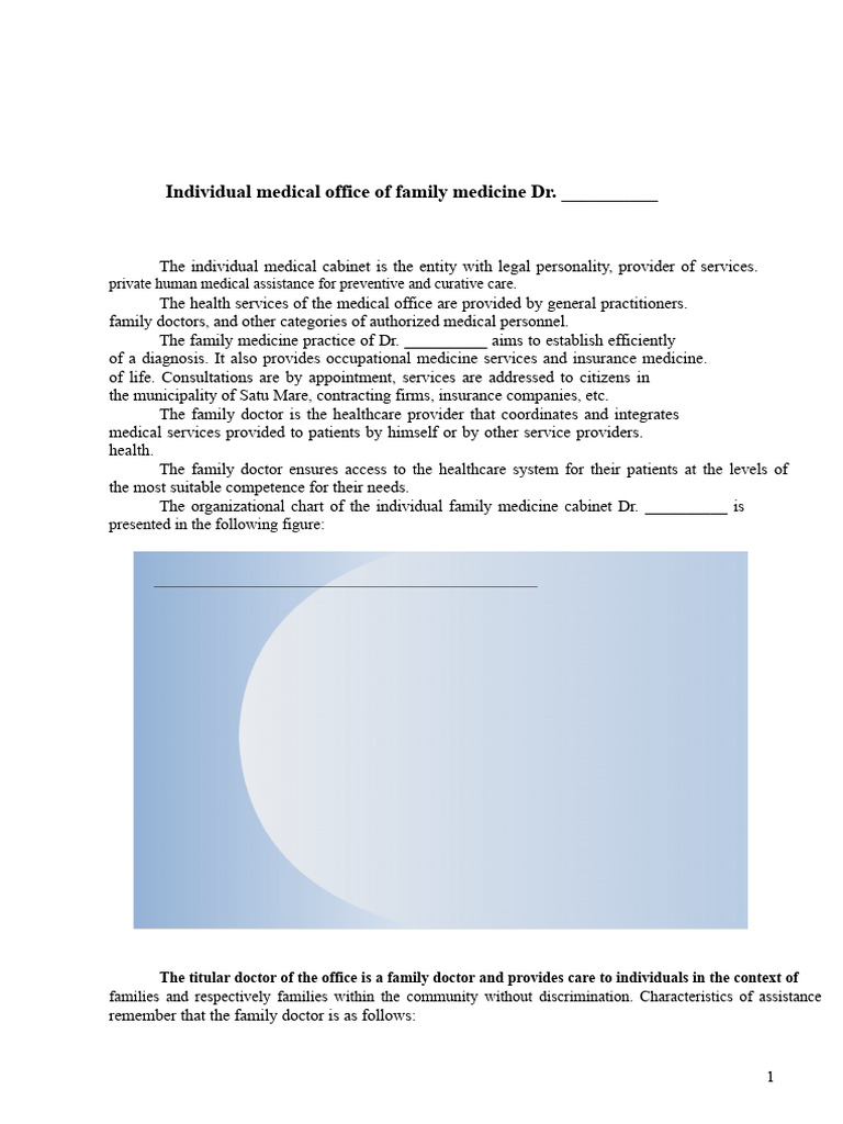 Job Description For Individual Medical Office | PDF | Family Medicine ...
