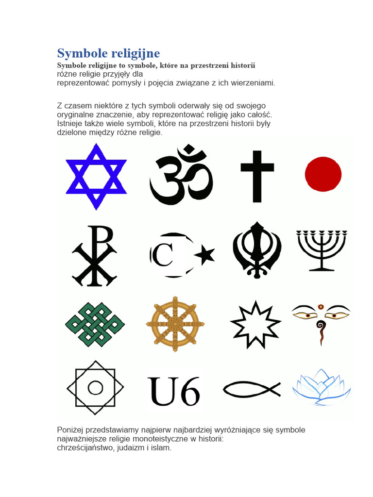 Symbole Religijne | PDF