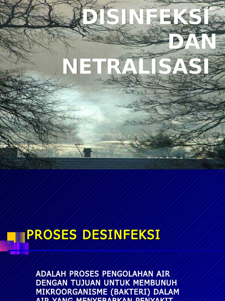 Desinfeksi-Netralisasi Kesind | PDF