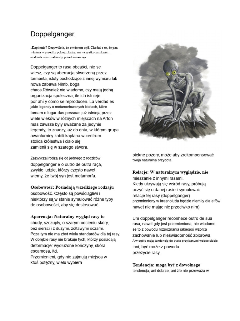 Doppelganger | PDF