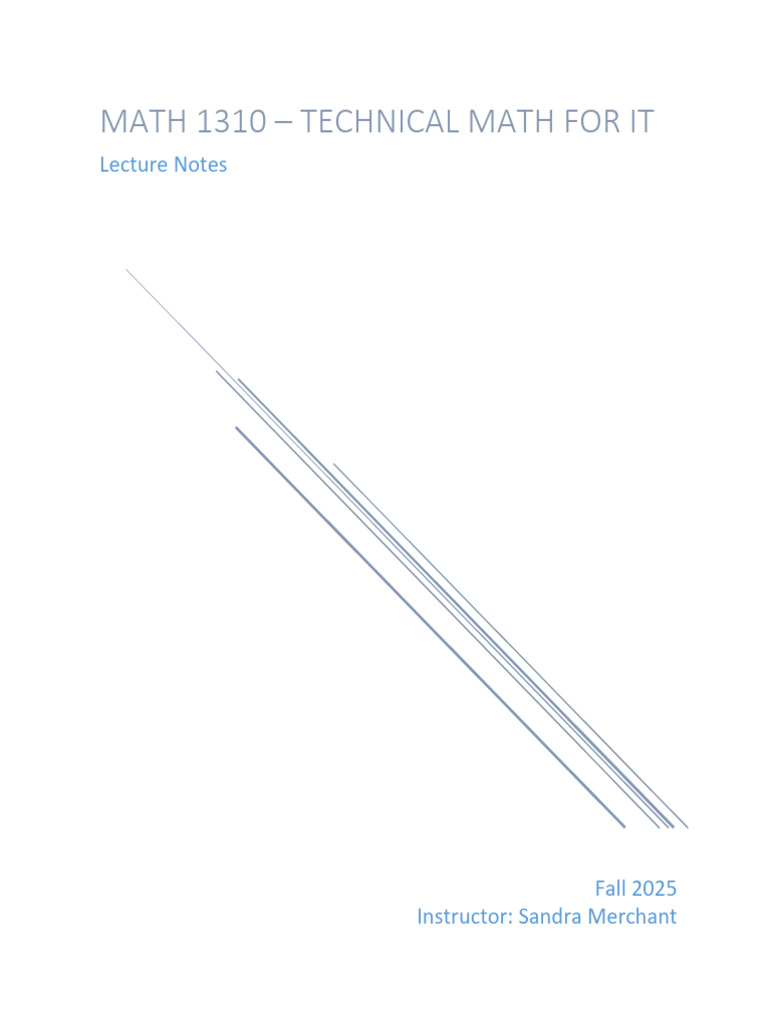 Technical Math for IT: Number Systems | PDF | Binary Coded Decimal ...