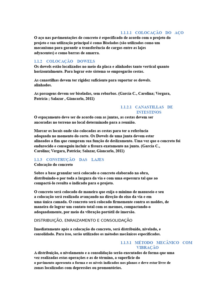 Pavimentos Rígidos Com Dowels | PDF | Concreto | Umidade