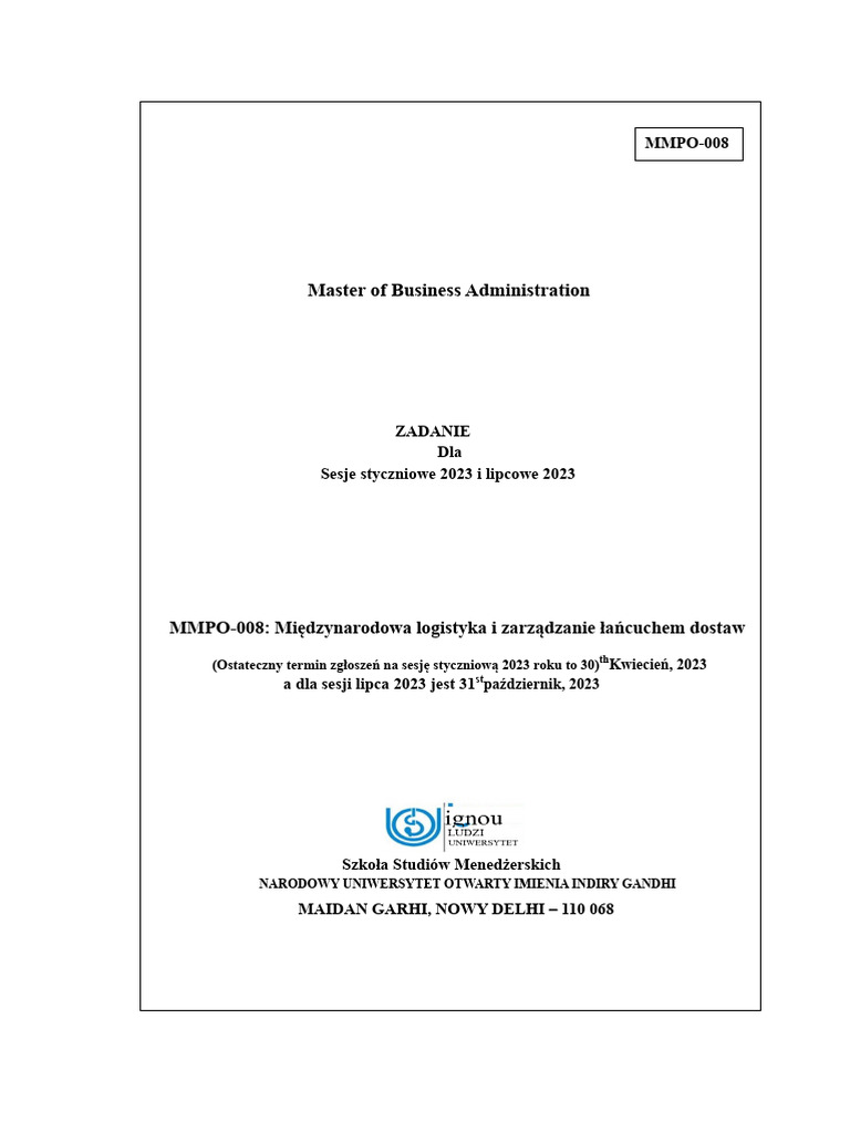 Mmpo 008 | PDF