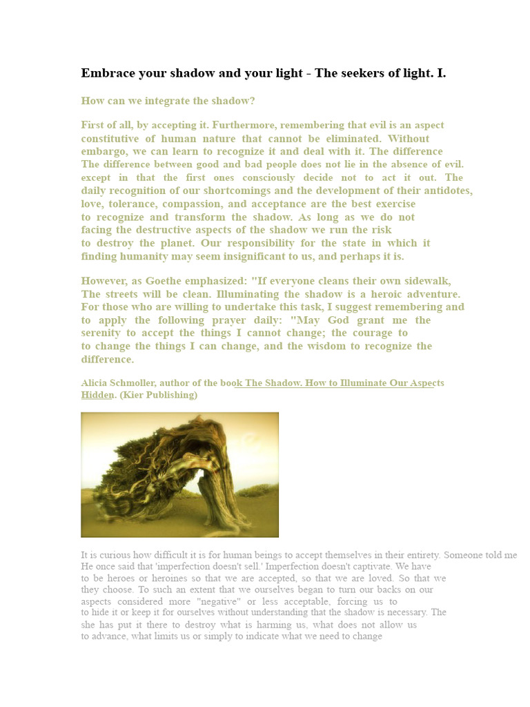 Embracing Your Shadow for Growth | PDF | Love | Compassion