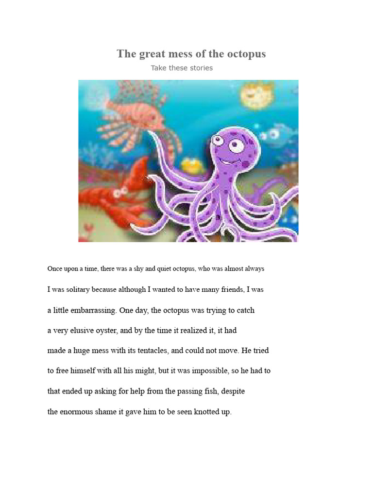 The Great Mess of The Octopus | PDF