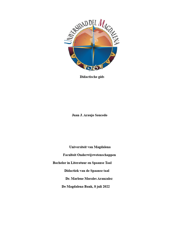Didactische Gids de Beschrijving | PDF