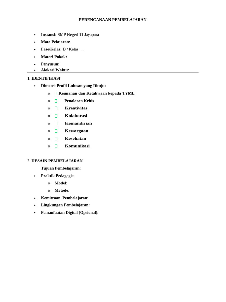 RPM Contoh | PDF