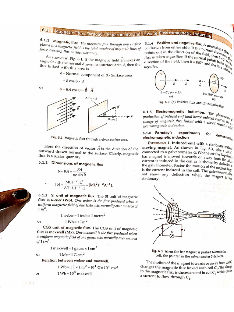 Electromagnetic Induction Part 1 | PDF
