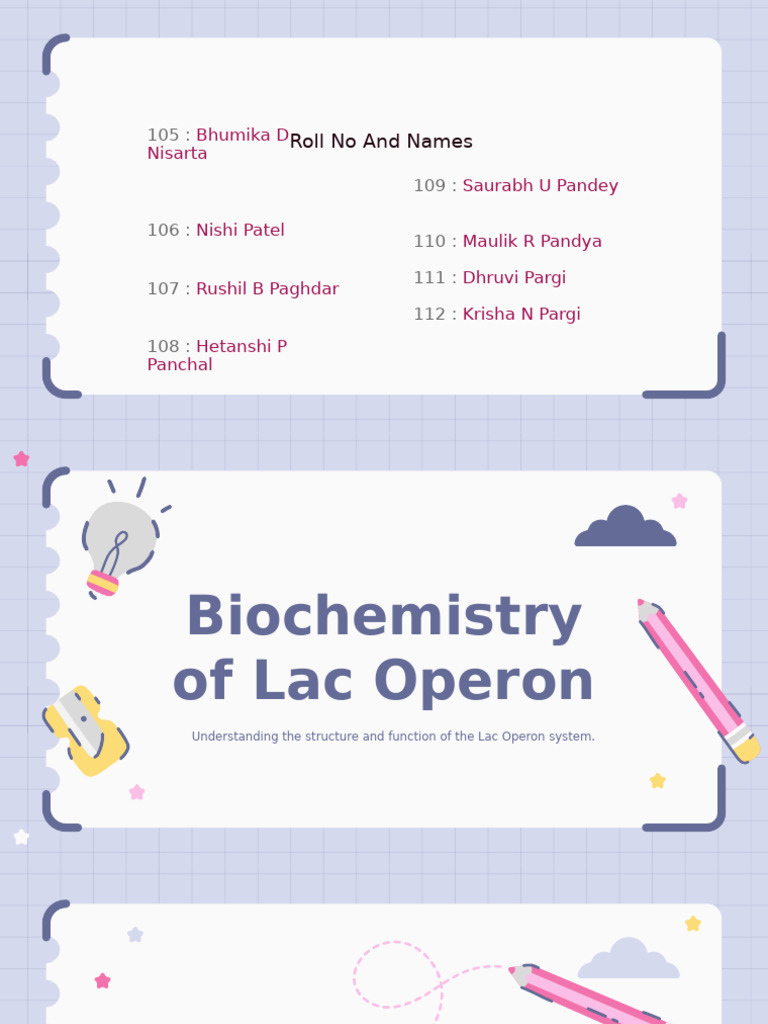 Biochemistry of Lac Operon-1 | PDF | Repressor | Operon