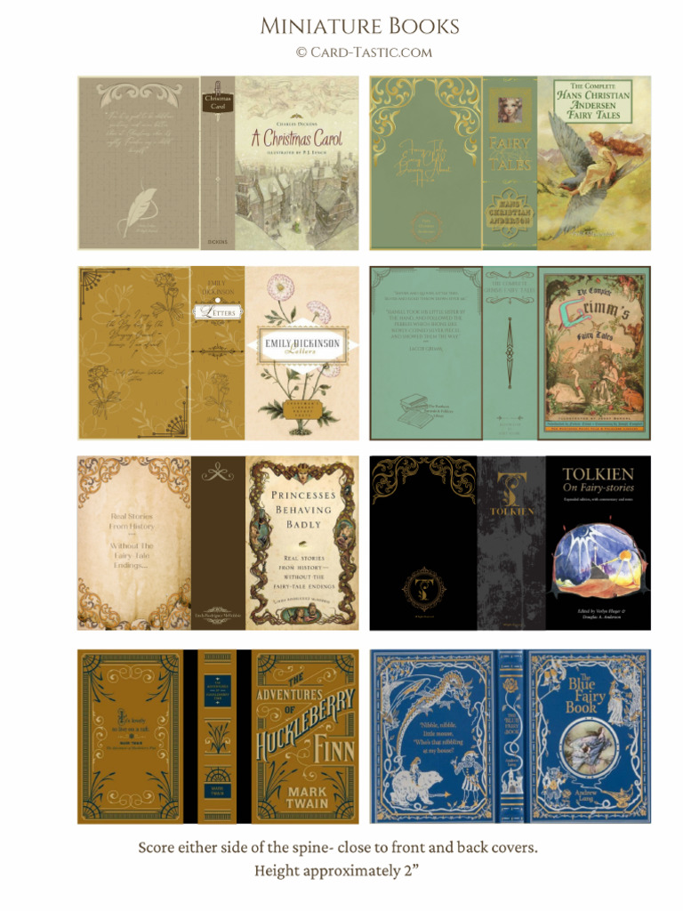 Mini Books Final 3 | PDF