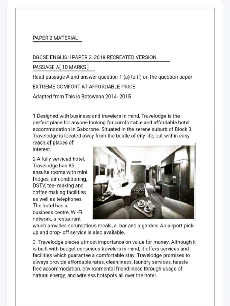 English PP 2 Revision | PDF