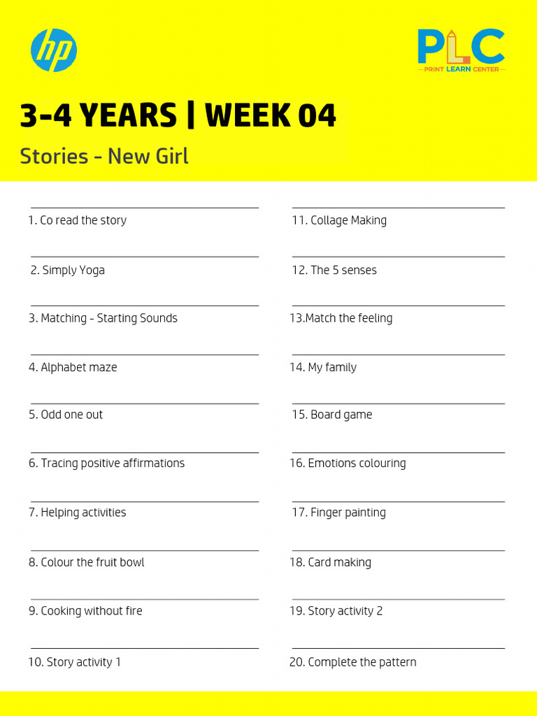 3 4 Week4 Stories Newgirl | PDF