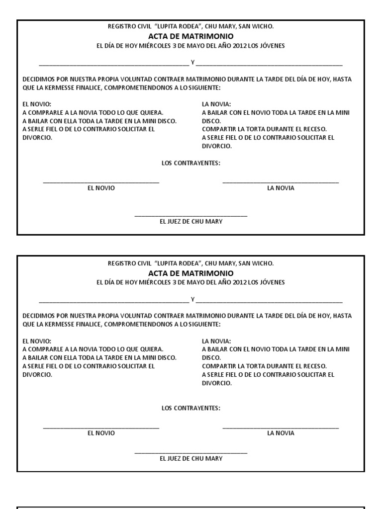 Registro Civil | PDF