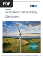 CITB GE700 Guidelines Overview | PDF