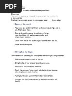 Supraglottic Swallowing Maneuver Guide | PDF | Human Diseases And ...