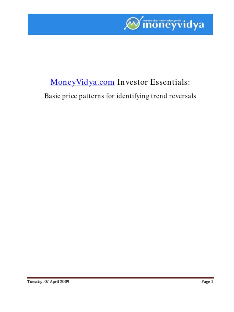 Investor Essentials:: Basic Price Patterns For Identifying Trend ...